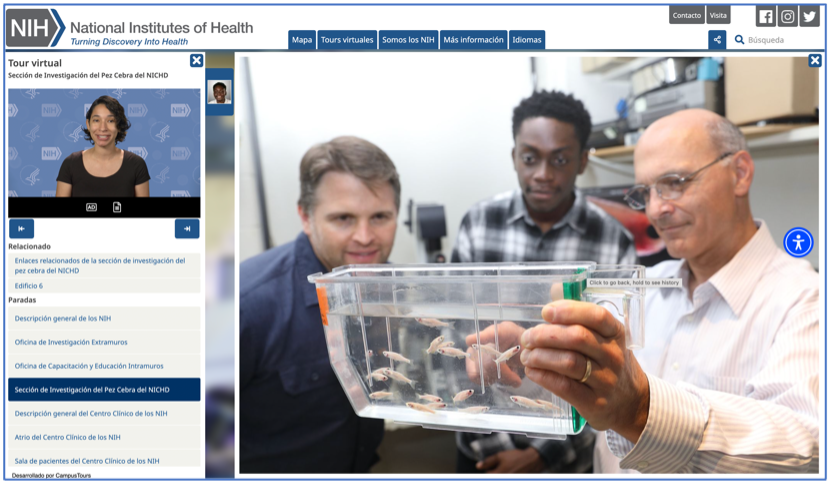 ¡El Tour Virtual de los NIH está disponible en español! | Los ...